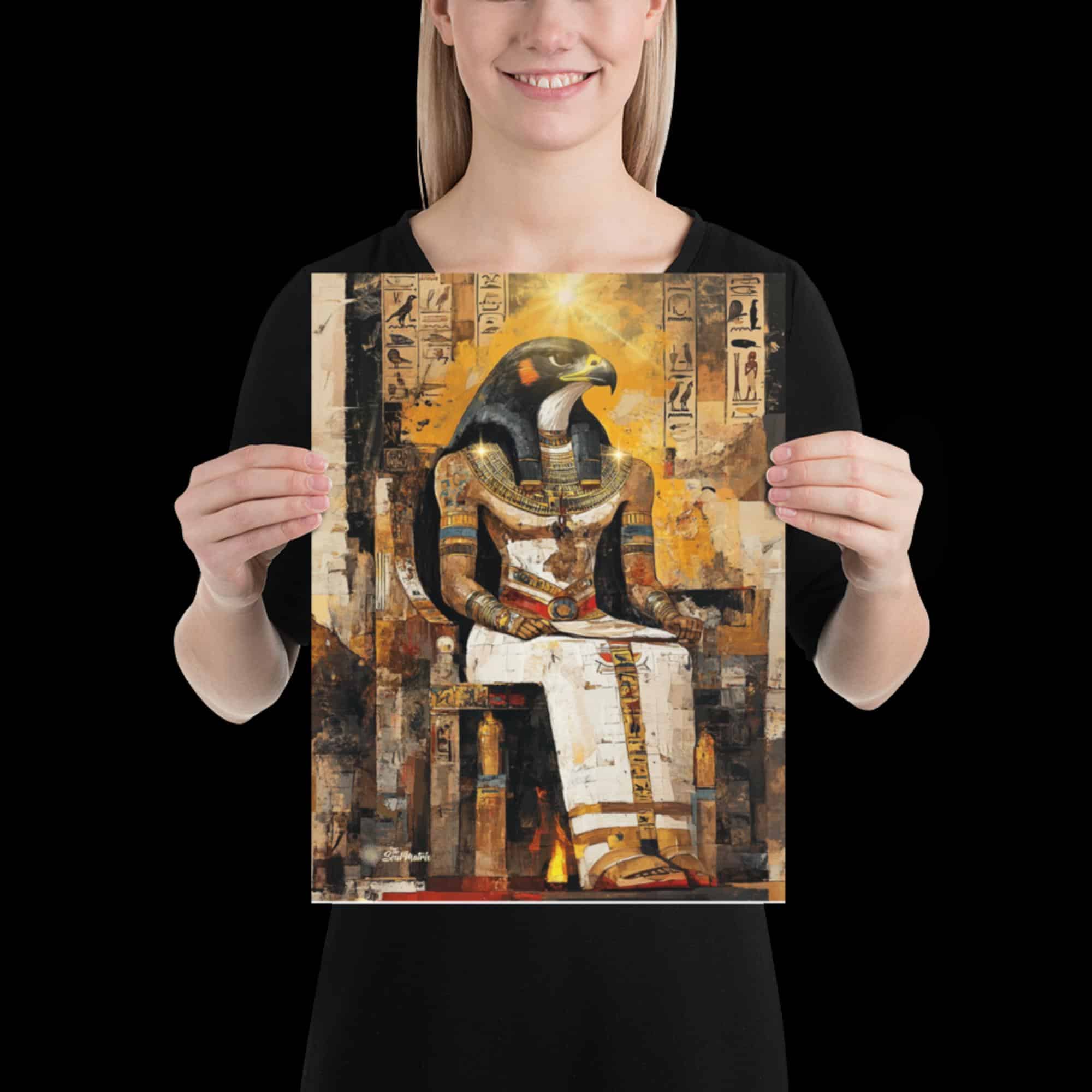 Unframed Print - The God Horus - The Soul Matrix